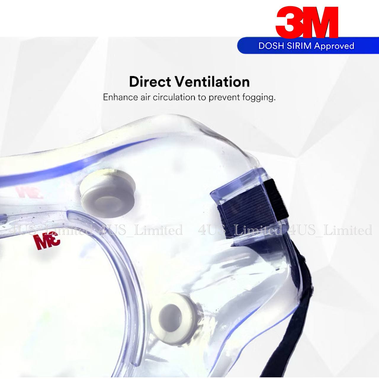 3M 1621AF Safety Goggle Anti Fog (Clear/ Transparent) | Shopee Malaysia