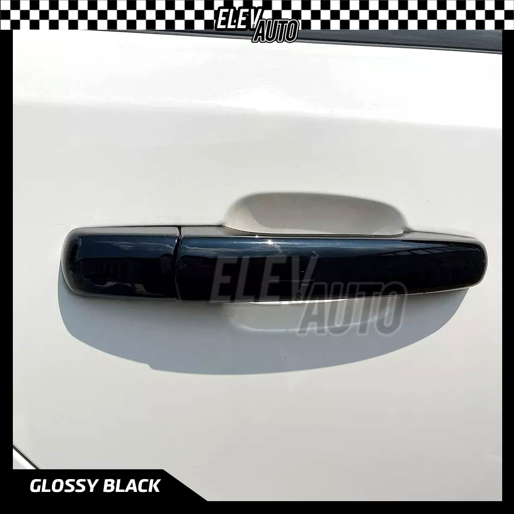 Proton Persona VVT 2016 - 2024 GLOSSY BLACK Door Handle Set Bowl Cover ...