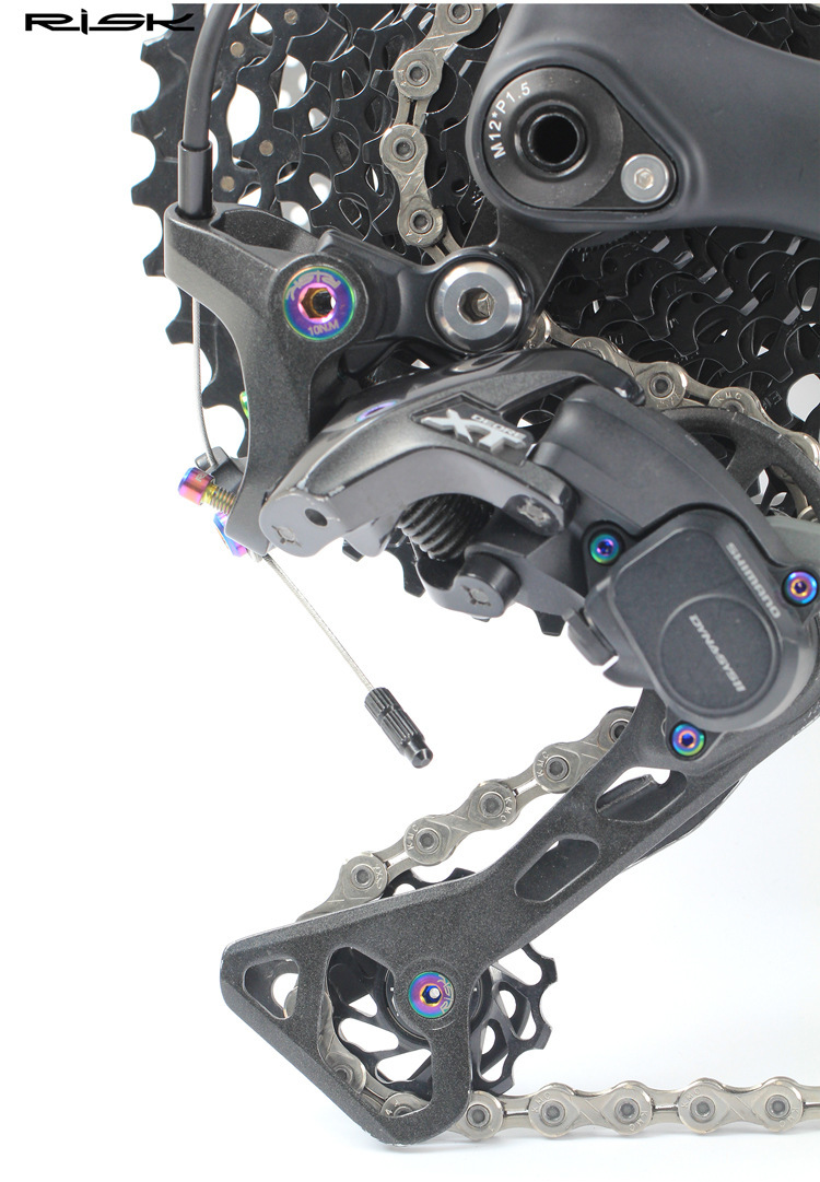 RISK Shifter Cable Cap End Cap MTB RB Removable Cap Shifter Cable ...