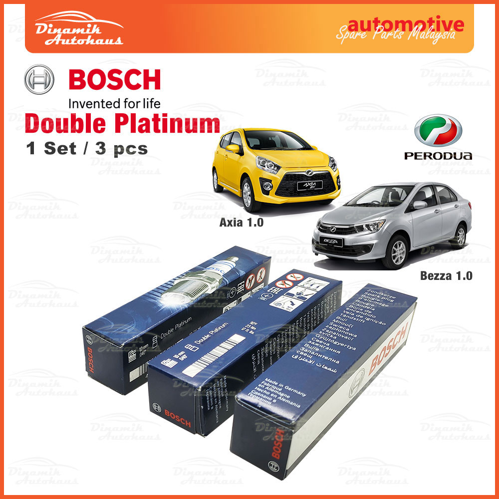 Perodua Axia 1.0 1KR-VE / Bezza 1.0 1KR-VE Car Spark Plug - Bosch ...