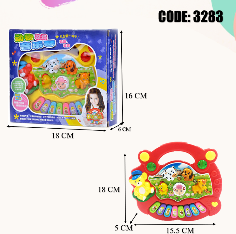 2in1 Musical Xylophone Pound Bench Piano Early Educational Learning ...