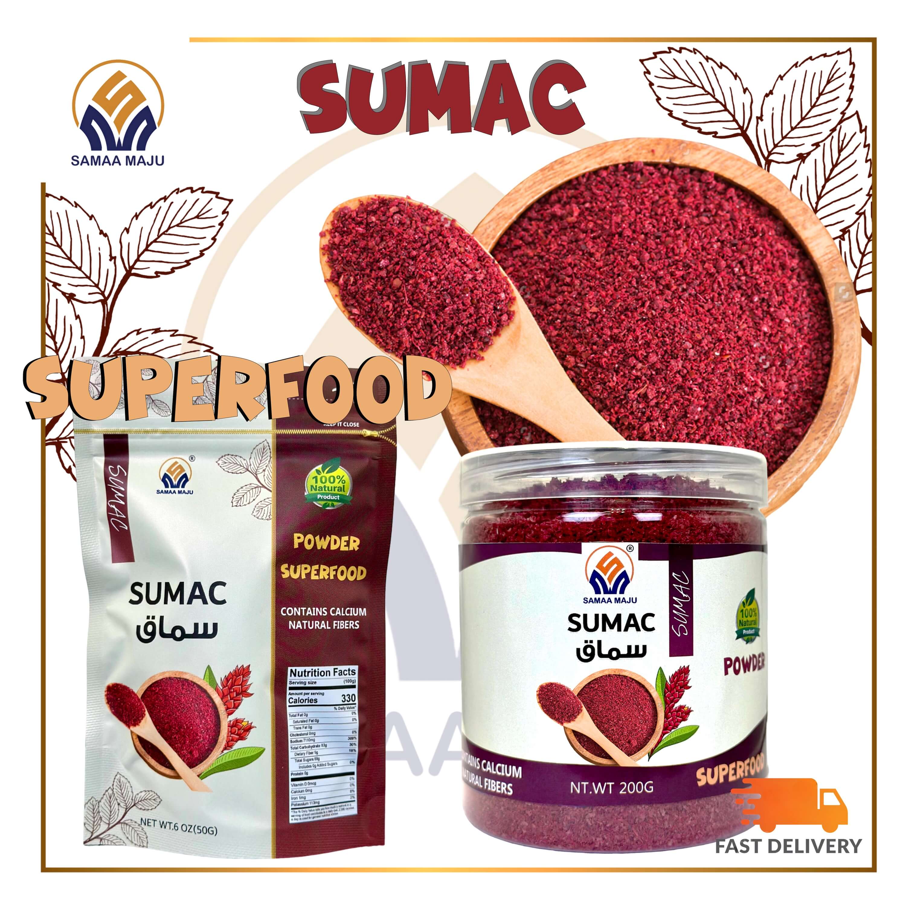 Pure Sumac Sumac Powder Sumac Tea Teh Sumac | Shopee Malaysia