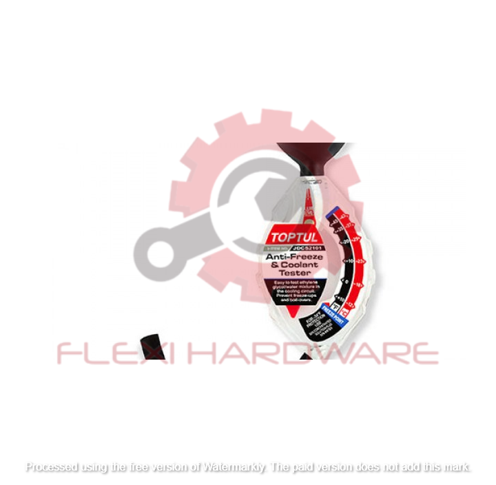 TOPTUL Anti Freeze & Coolant Tester / Heavy Duty Type Coolant Tester ...