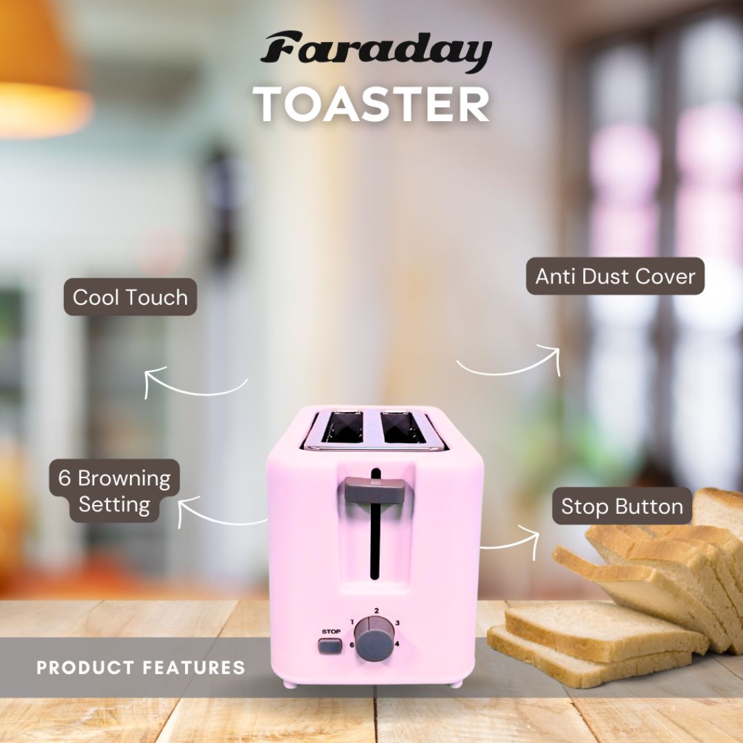 Khind Bread Toaster BT808 / Butterfly BT8063 / Pensonic PT-929 / Morgan ...