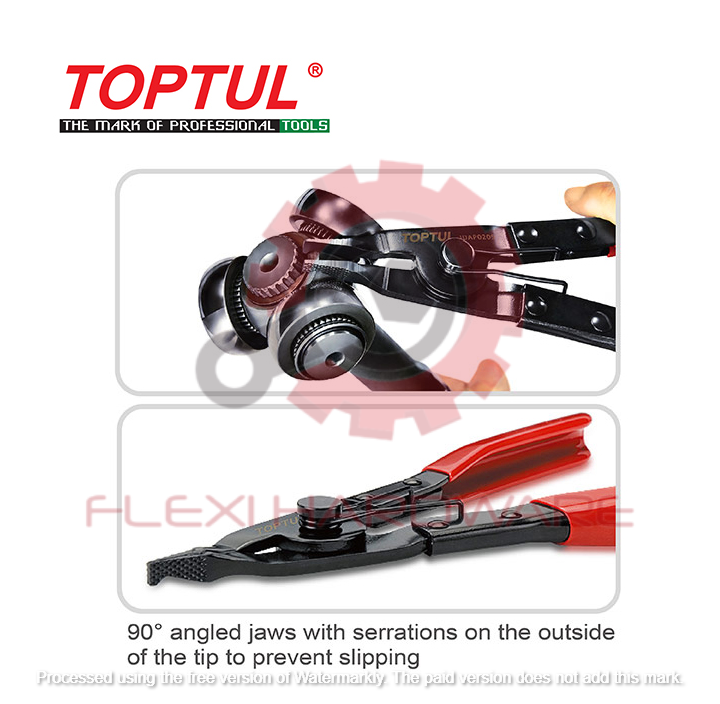 TOPTUL 215mm Bend Angle Tip Lock Ring Pliers JDAP0209 | Shopee Malaysia