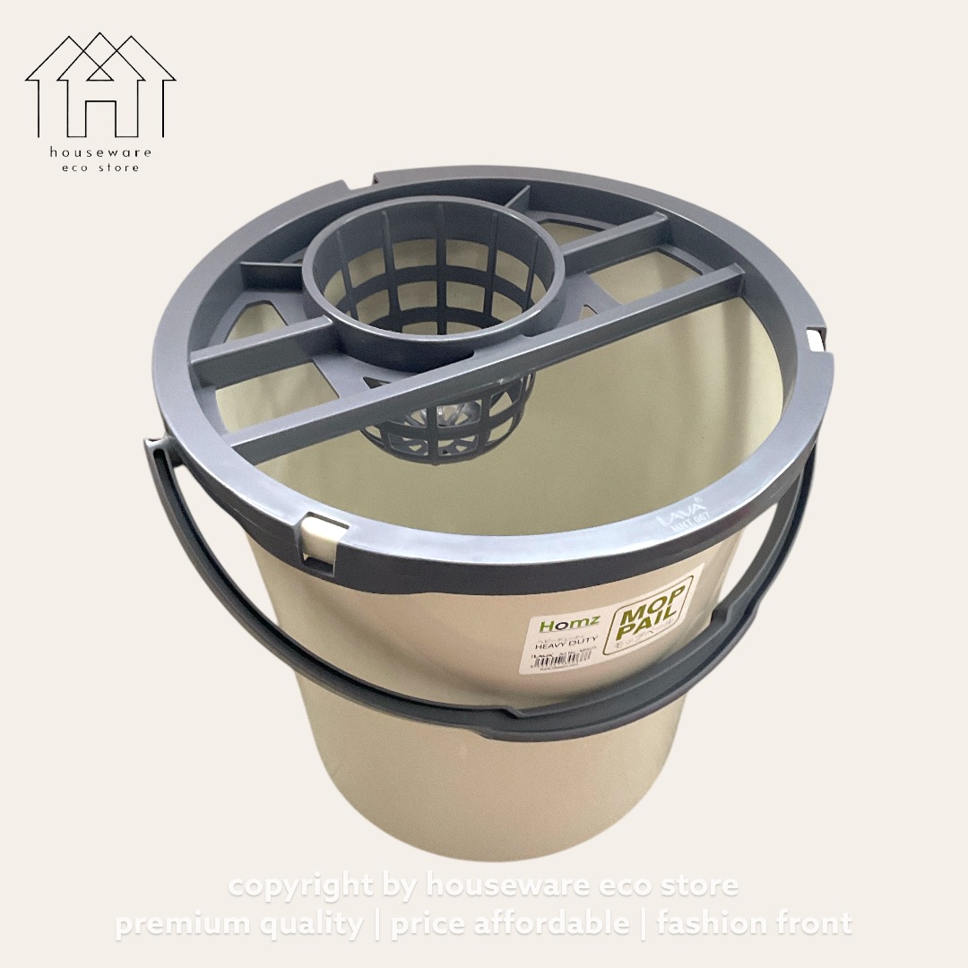 Lava 5 Gallon Mop Bucket Mop Pail Set / Bekas Plastik Baldi Tong Mop ...