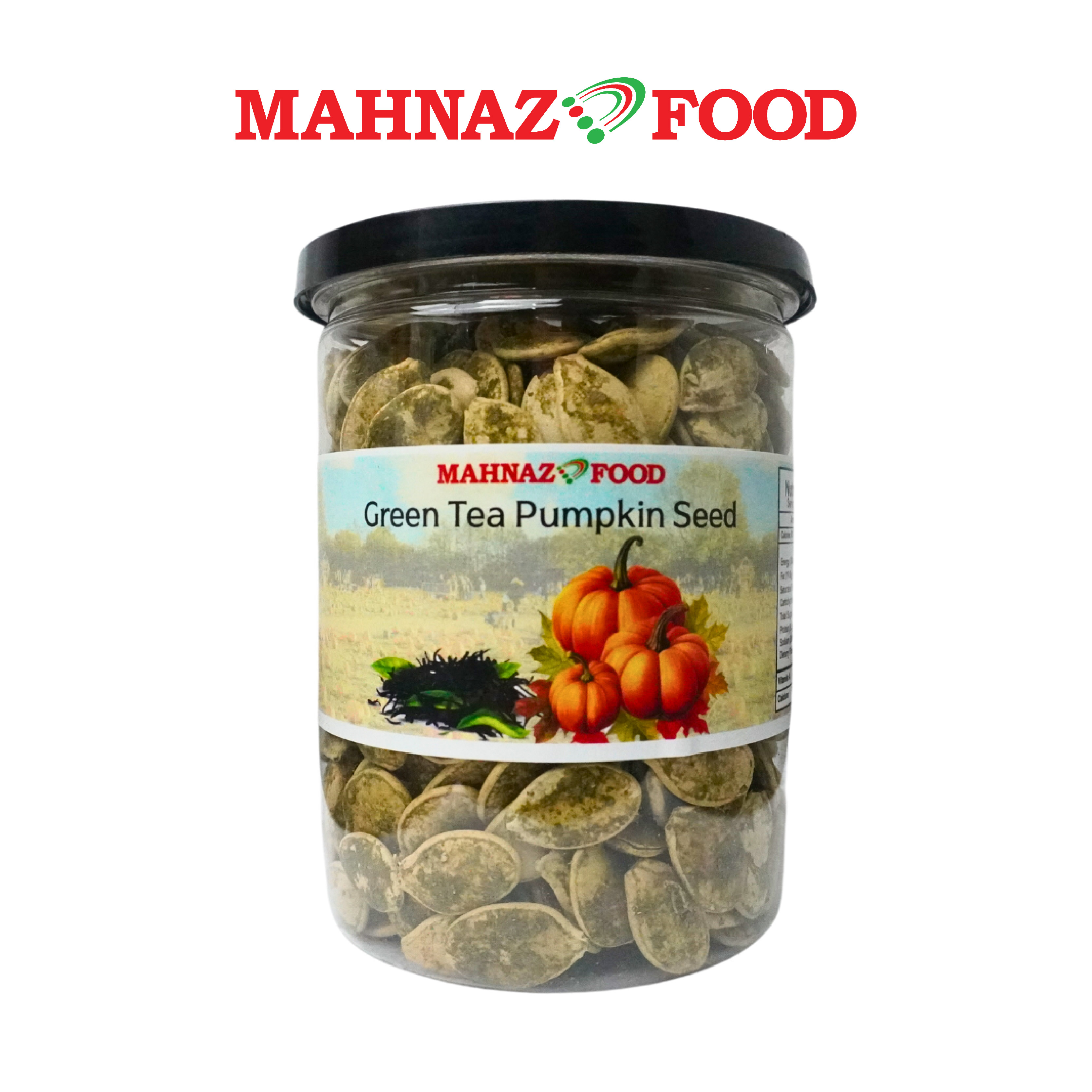 Mahnaz Food Pumpkin Seed - Salted / Green Tea / Spicy 200g | Healthy ...