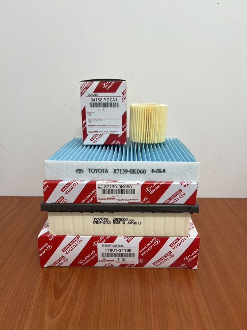 Toyota alphard vellfire engine air filter/oil filter/cabin filter agh30 ...