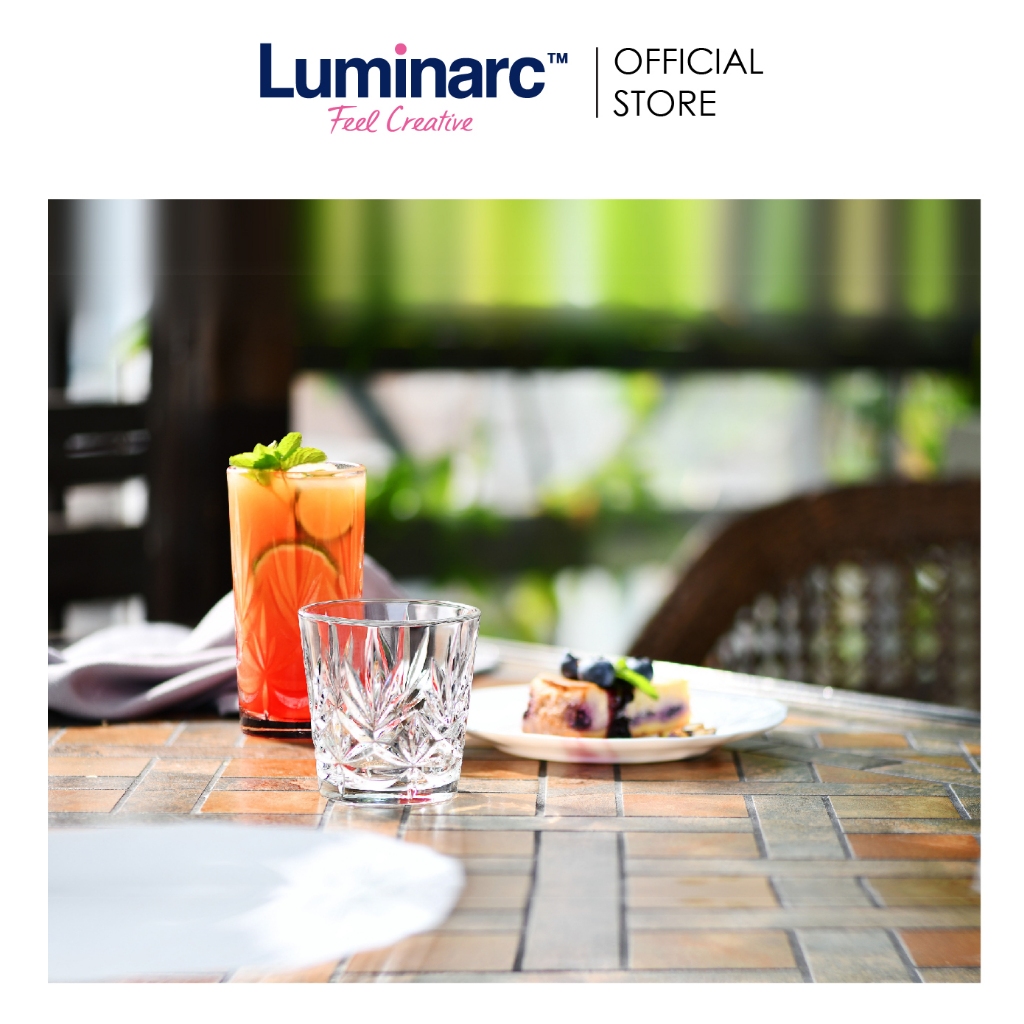 Luminarc 6Pcs Annecy Highball Water Glass Set - (350ML) [Model: V2151 ...