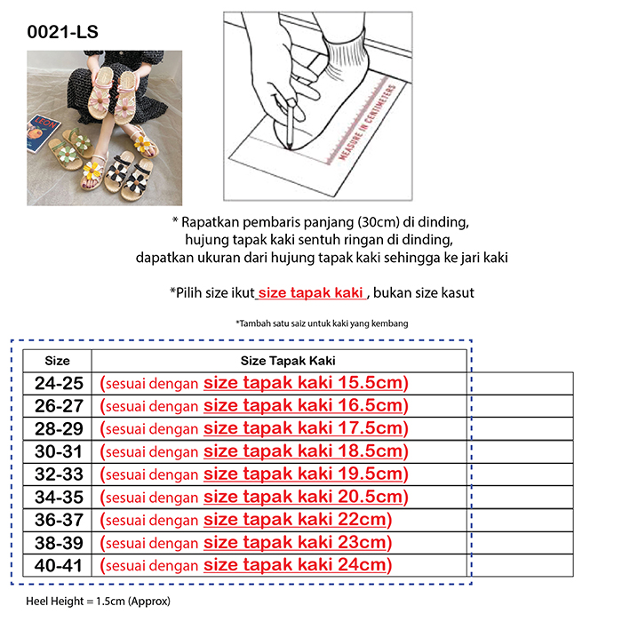 Vissy Women’s Sandals Kasut Wanita Shoe Shoes Fashion Travel Lady 0021 ...