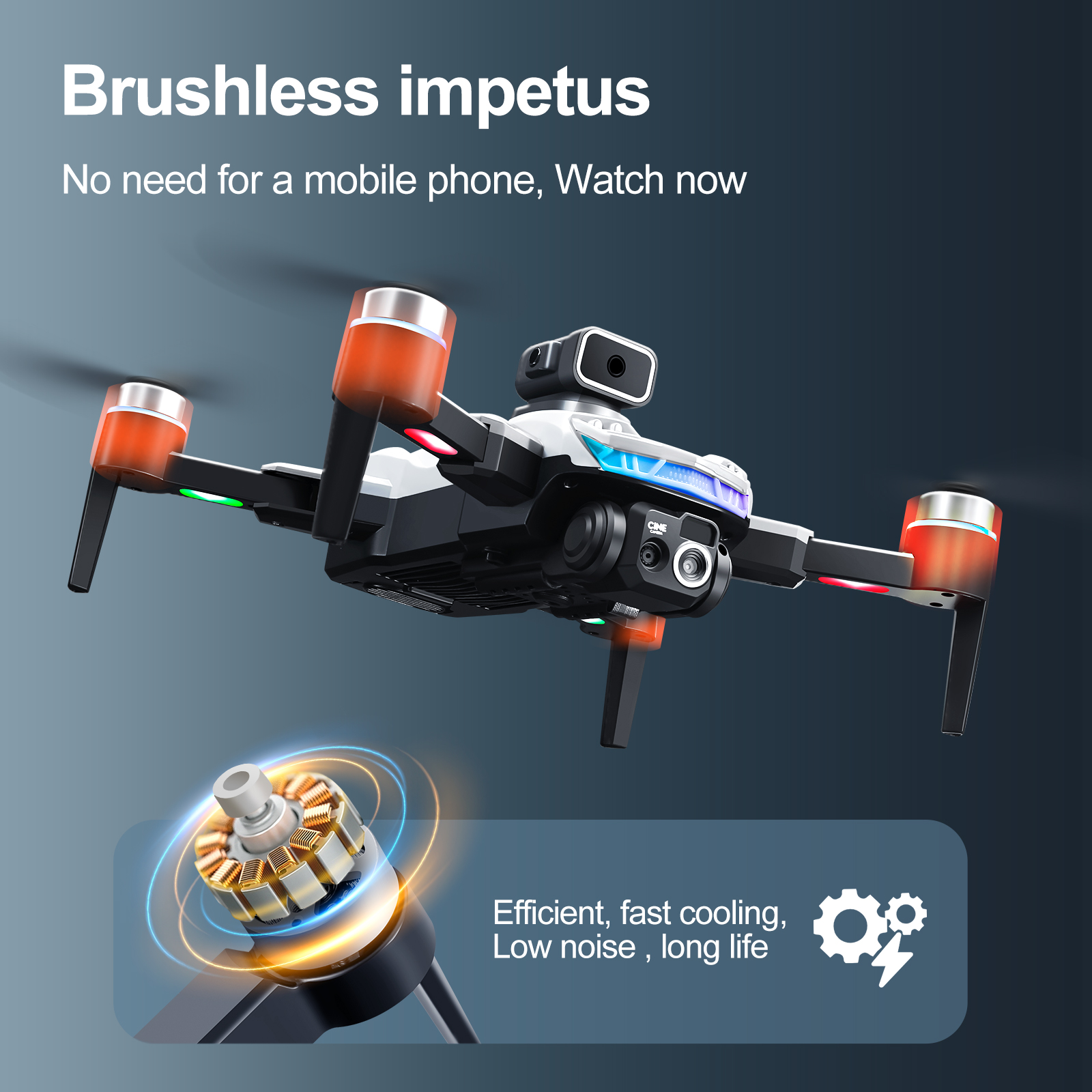 New S160 Drone HD Dual Camera Brushless Motor Toy Aircraft Optical Flow ...