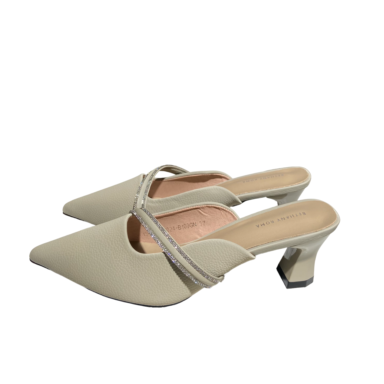 Bethany Roma Ladies Slide On Heeled Mules - 13BRS5 | Shopee Malaysia