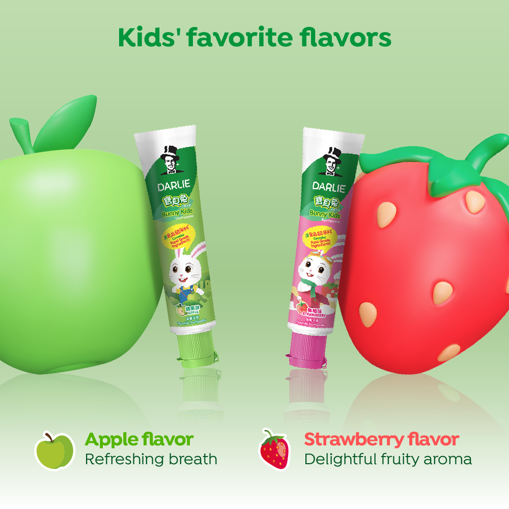 DARLIE Bunny Kids Apple Toothpaste 40g | Shopee Malaysia