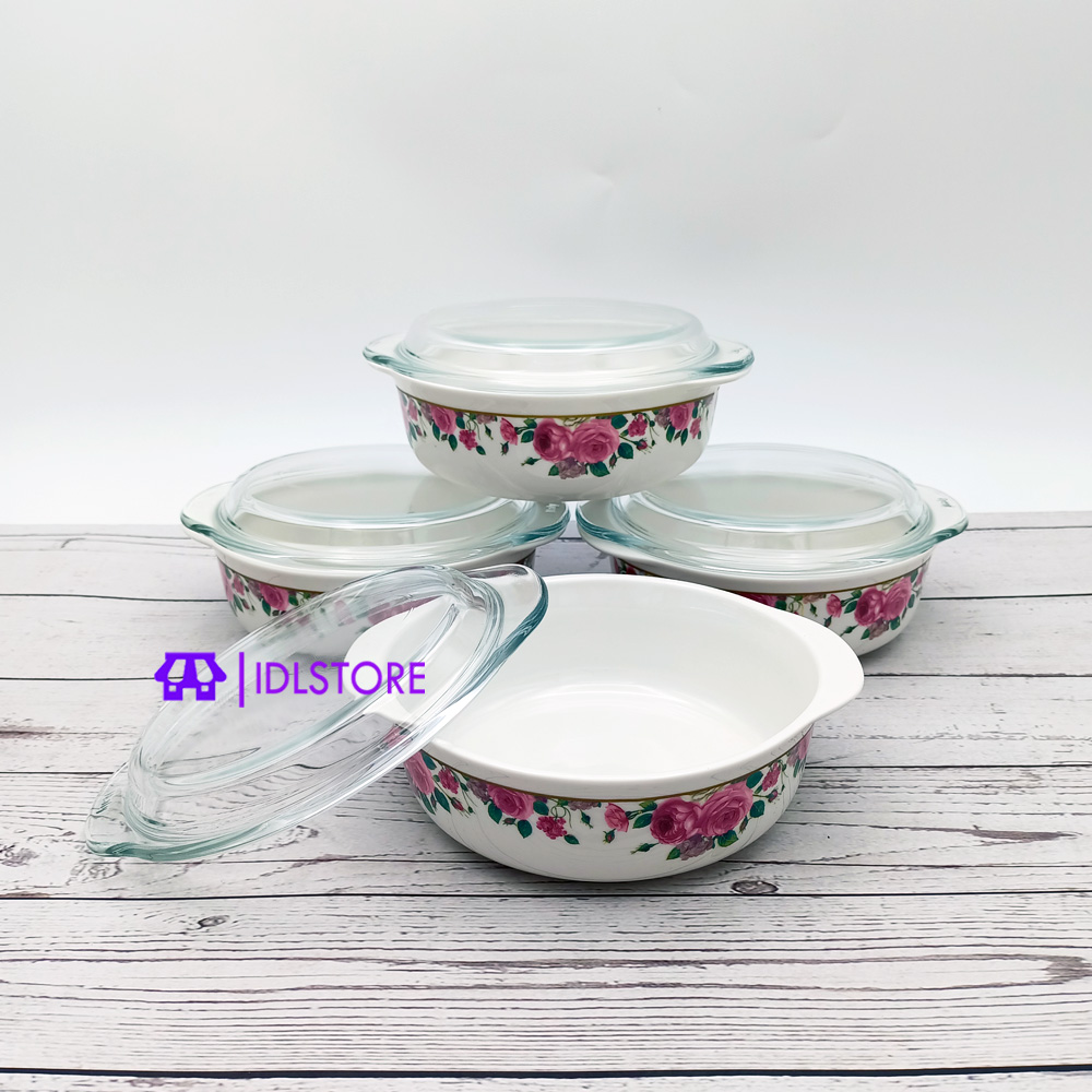 Porcelain Ovenware Small Casserole Bowl Elegant Viral Vintage Classic ...