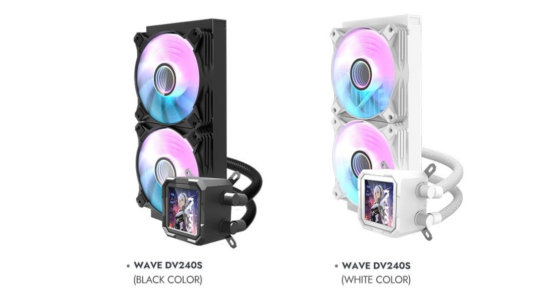 DarkFlash Wave DV 360S / DV 240S ARGB AIO Liquid Cooling System with ...