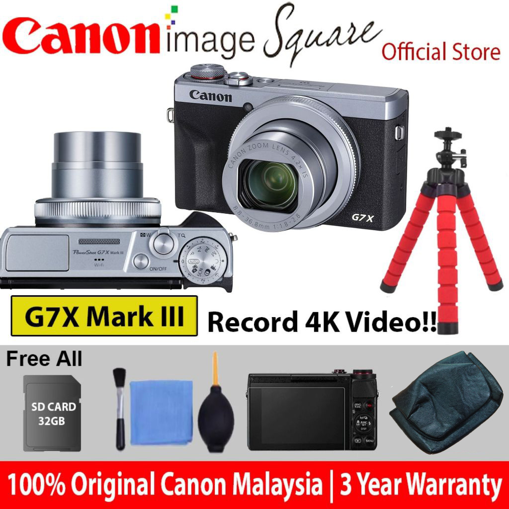 Canon Powershot G7X MkIII / G7X MkII / MK II MARK III Compact camera ...