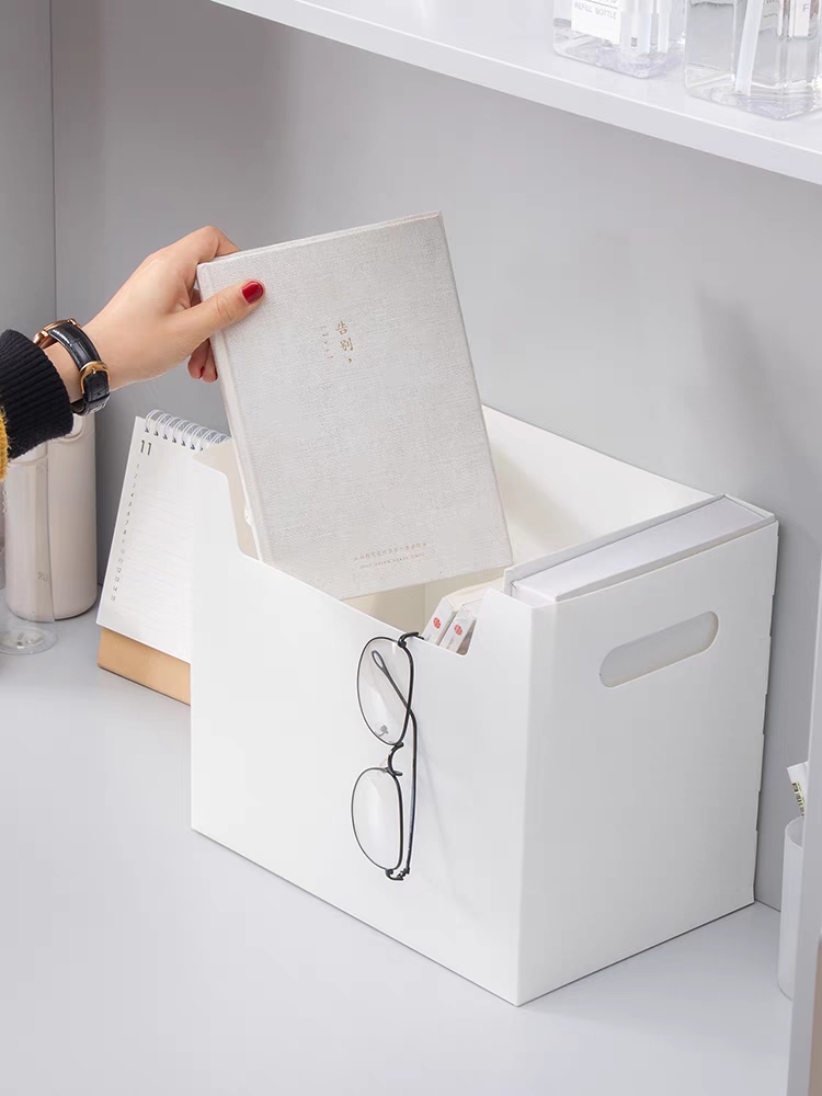 Foldable File Storage Box Multipurpose File Organize Box 折叠收纳箱 | Shopee ...
