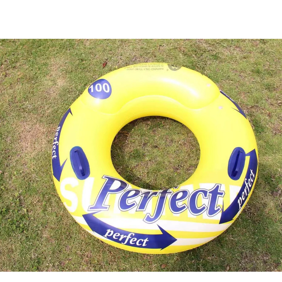GOOGOO BIRD Double Layer Extra Thickness Swimming Ring For Adult with ...