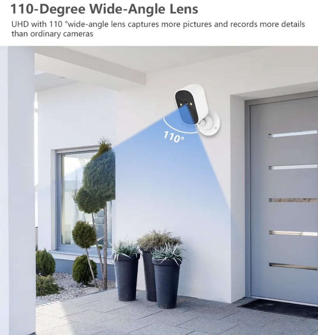 4G Sim Card 5MP Battery Powered Solar Charging Indoor / Outdoor ...