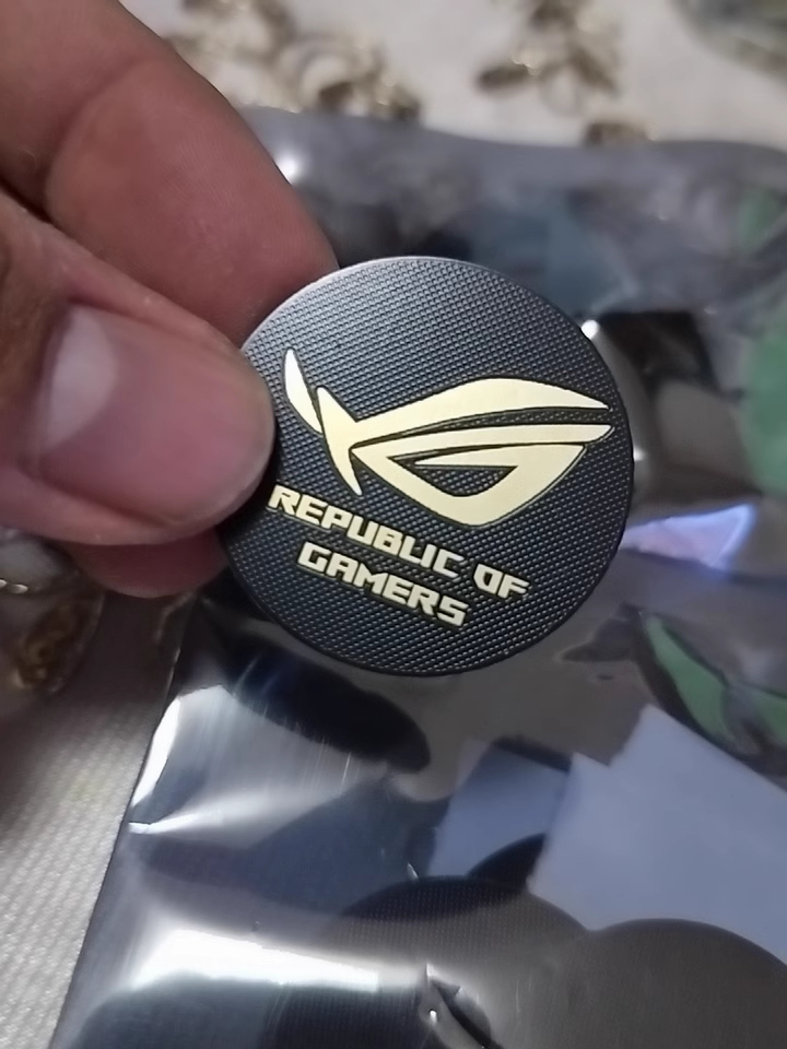 Fan Logo Sticker - PCB Gold-Plated Decal | Shopee Malaysia