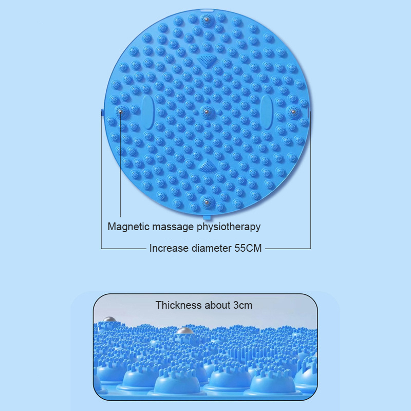 55/37CM Healthy Acupressure Foot Mats Medical Therapy Reflexology Foot ...