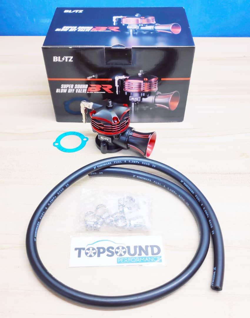 BLITZ Super Sound Blow Off Valve BR Blow Response Universal 70639 (Made ...