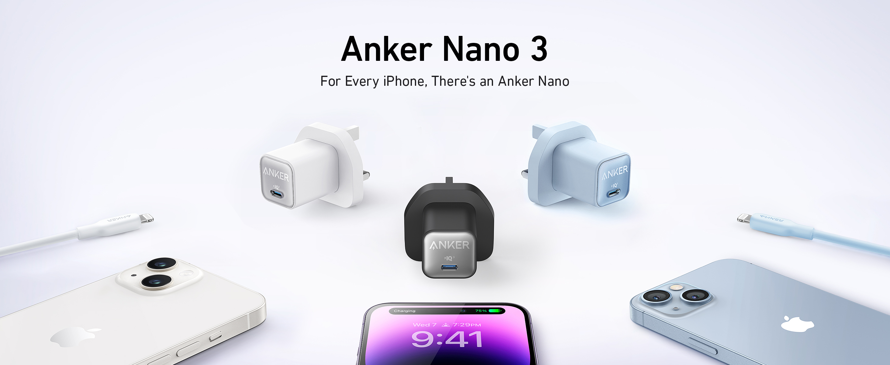 Anker 511 Nano 3 Type C Charger IQ Fast Charging (30W) A2147 | Shopee ...
