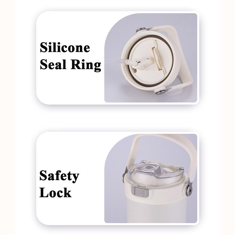 Dodge 1L/1.4L Big Bucket 316SS Stainless Steel Vacuum Flask Thermos Water Bottle | Shopee Malaysia