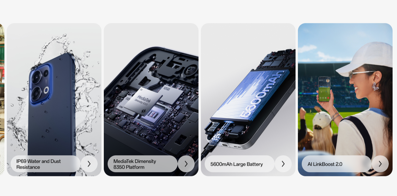 OPPO RENO 13 5G | 12GB + 512GB | IP69 Water and Dust Resistance | 6.59 ...