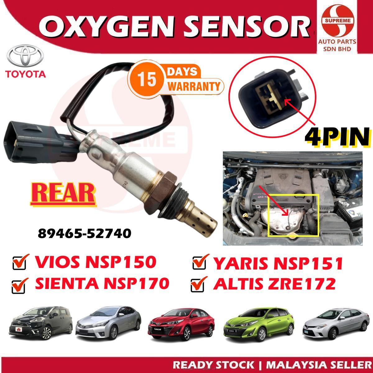 S2U Front Rear Oxygen Sensor O2 Sensor Exhaust Toyota Vios Yaris NSP150 ...