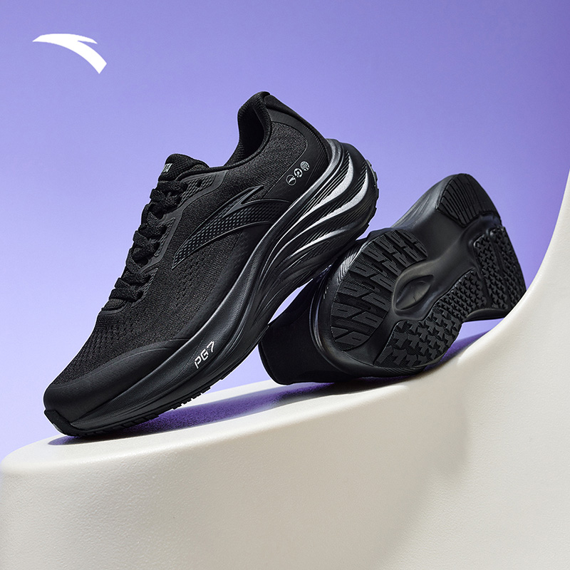 ANTA Women PG7 Travel 1.5 Running Shoes 1225A5508A-7 -Black (Kasut ...