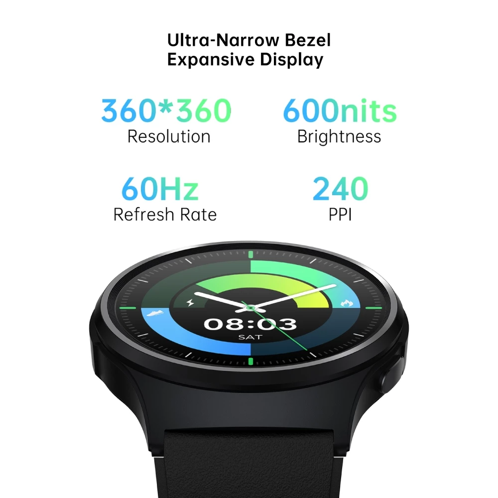 Black Shark Watch A3 Smartwatch | Bluetooth ENC | 3 ATM Water ...