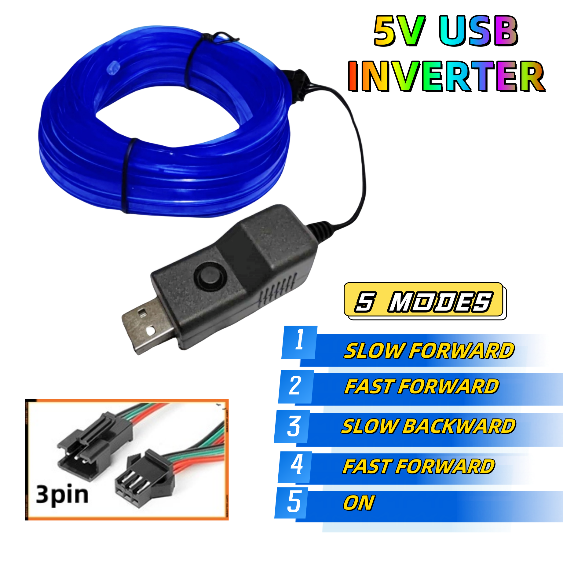 Running Light Effect Car Ambient Lighting – Plug & Play LED Dashboard ...