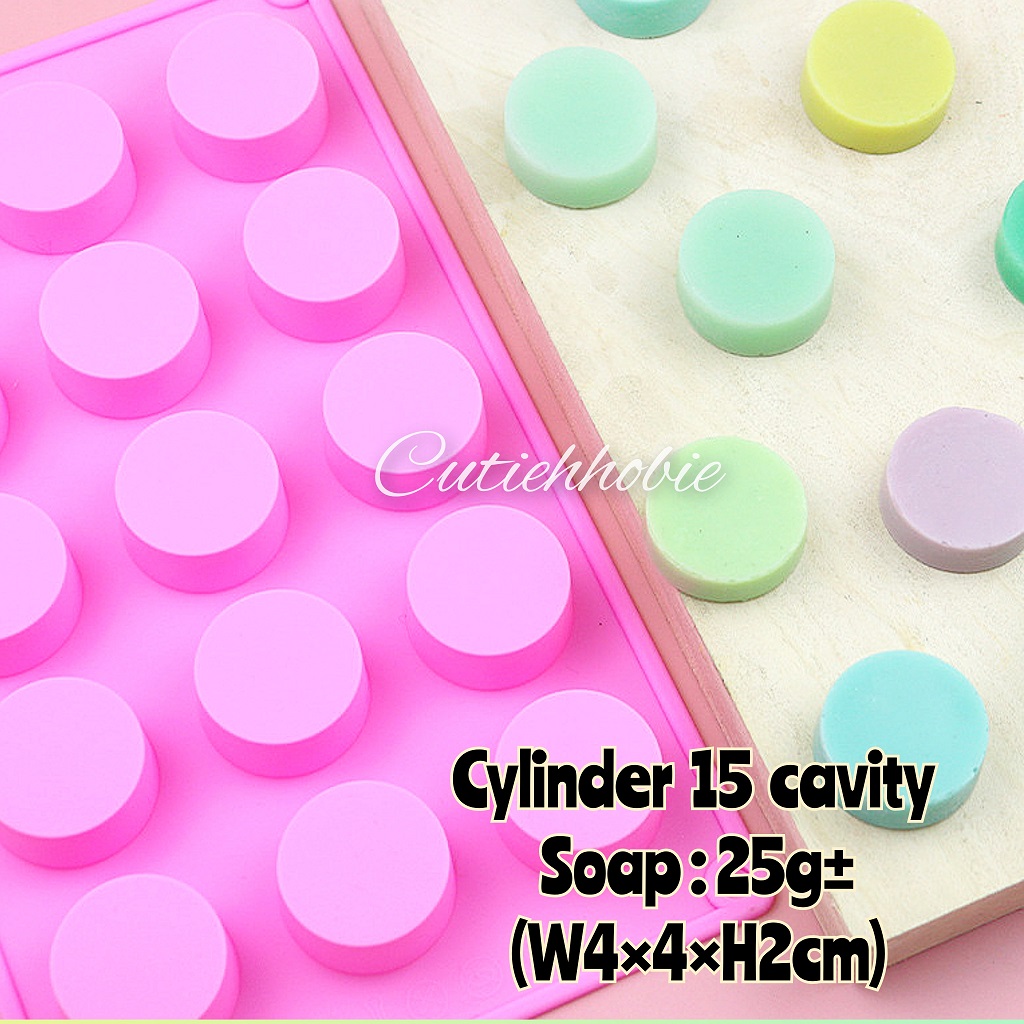 Mini Plain Mold Silicone Mold Jelly Chocolate Handmade Soap Mould ...