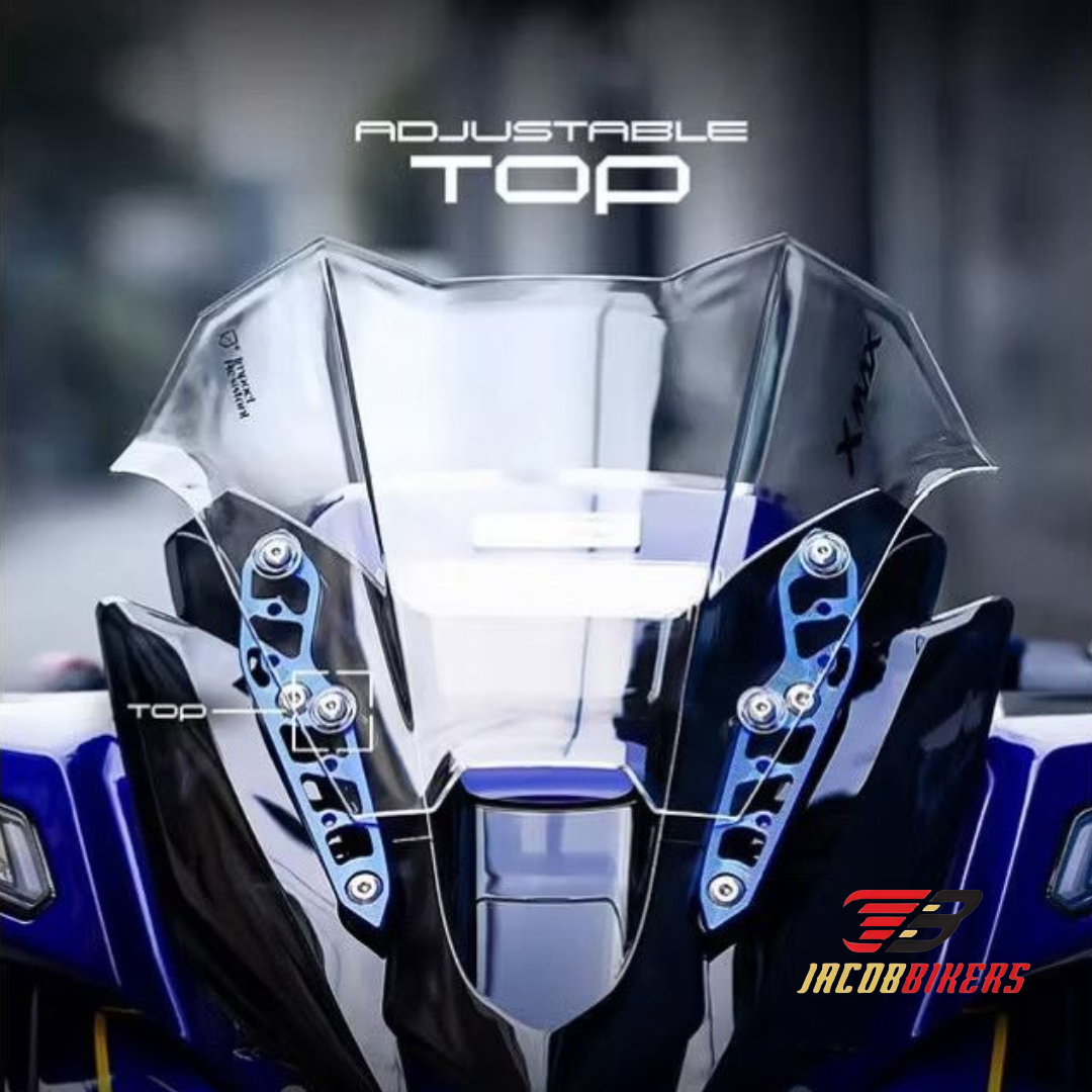 Yamaha XMAX V2 Connected NEMO Double Space Windshield Visor CNC ...