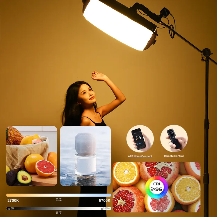 Ulanzi AL60 /AL-60 60W Inflatable LED Light with color change and ...