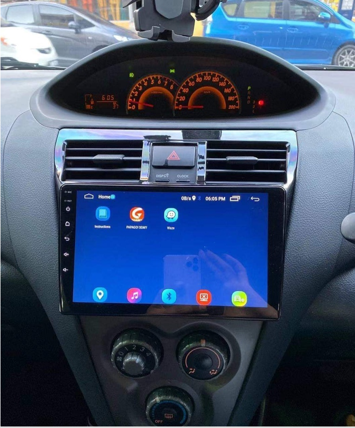 Toyota Vios 2008-2013 Android Player Casing 9" inch with Socket Toyota ...