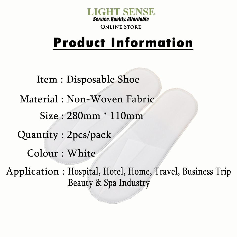 Disposable Shoe / Disposable Slippers / Selipar Pakai Buang / 一次性拖鞋 ...