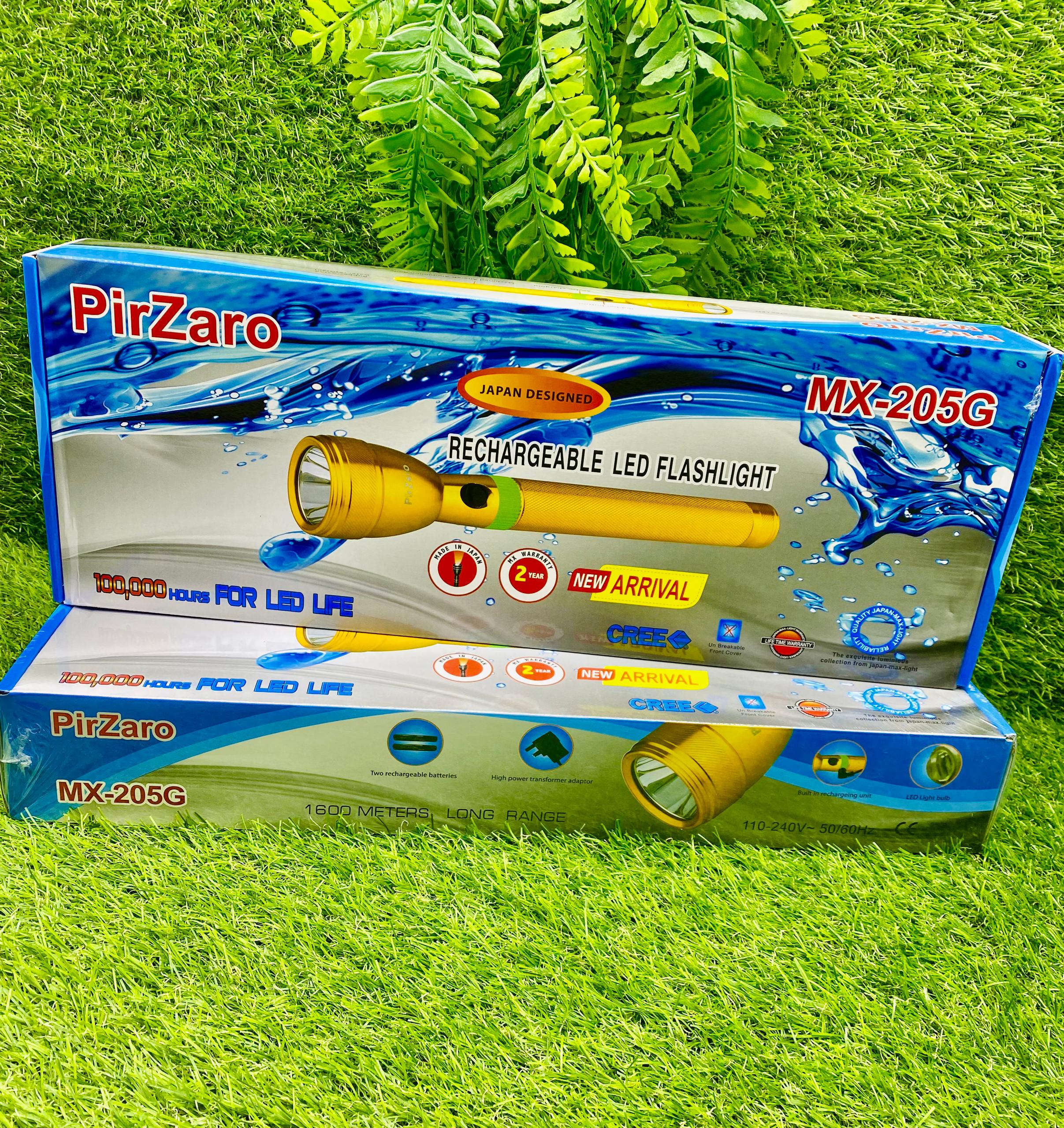 Japan designed Rechargeable Led Golden flashlight Torchlight Super ...