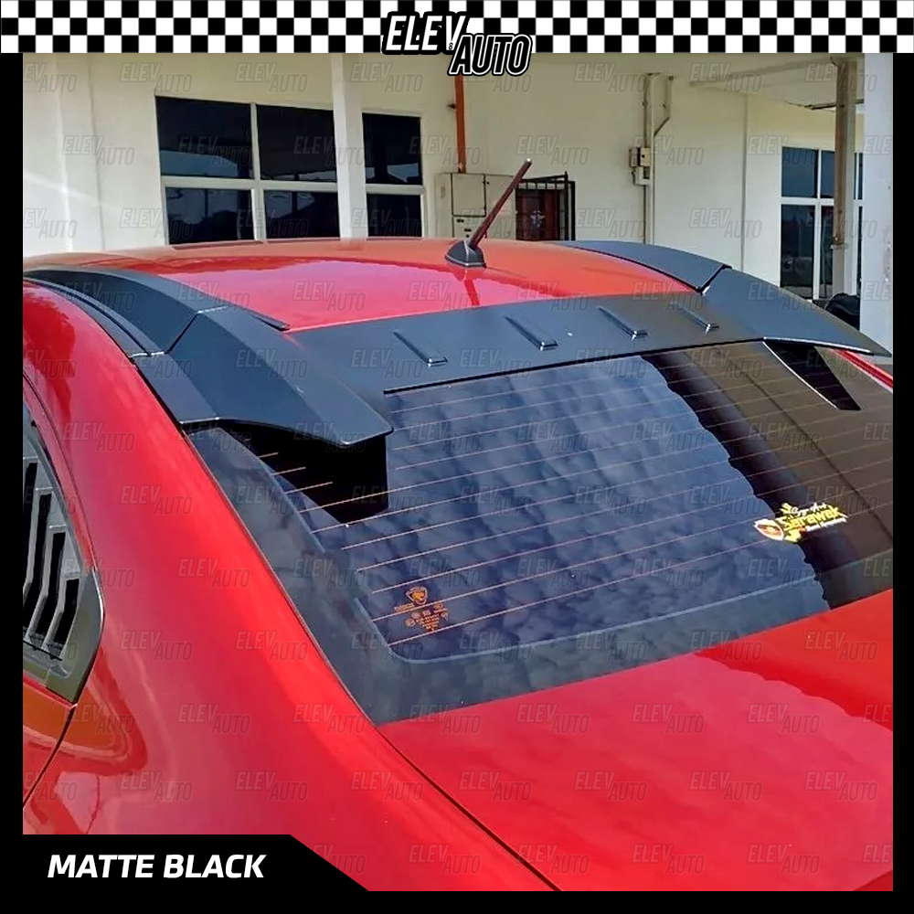 Proton Saga VVT MC1 MC2 2016 - 2025 Rear Top Roof Spoiler Carbon Matte ...