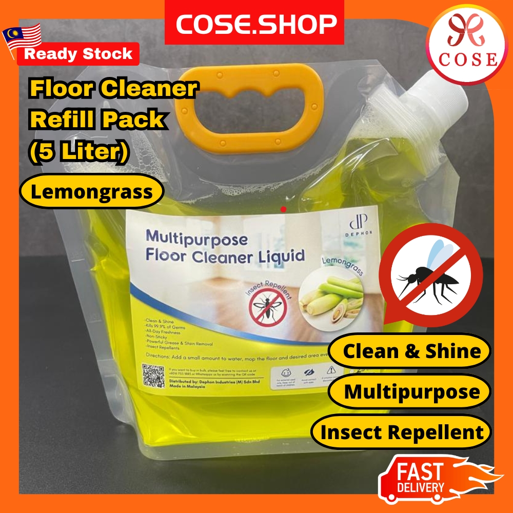 COSE Multipurpose Floor Cleaner 5 Liter Sabun Pencuci Lantai Tandas ...
