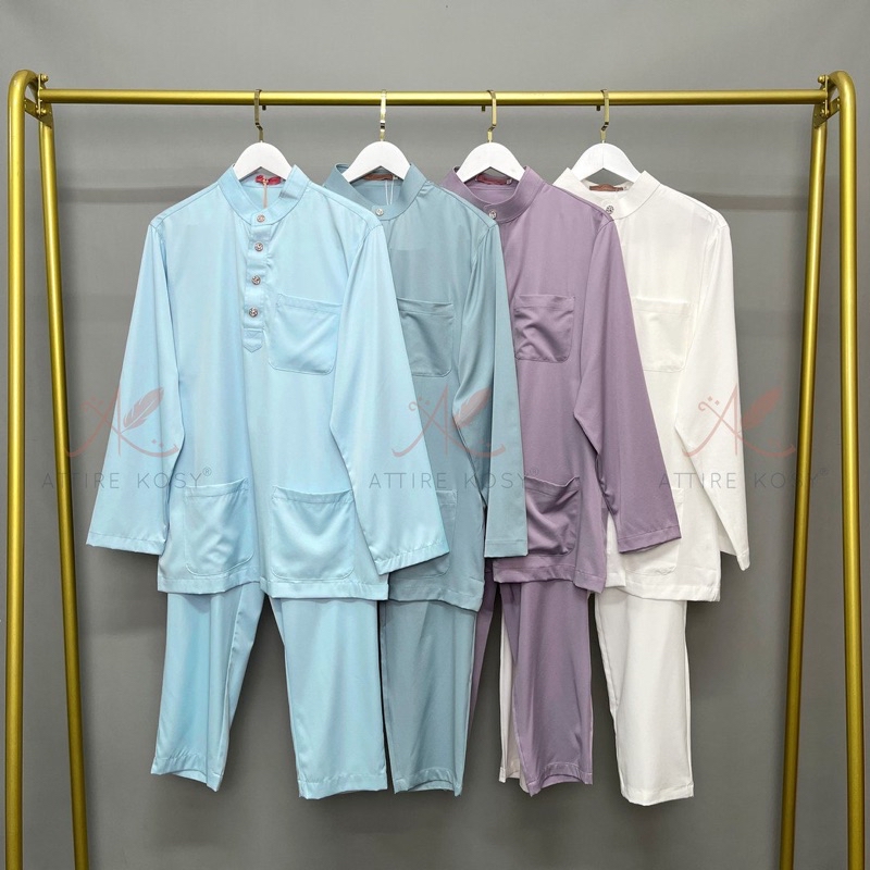 🔥TEMA SEDONDON ASH BLUE RAYA 2025 | SET SEDONDON FAMILY IBU DAD KIDS ...