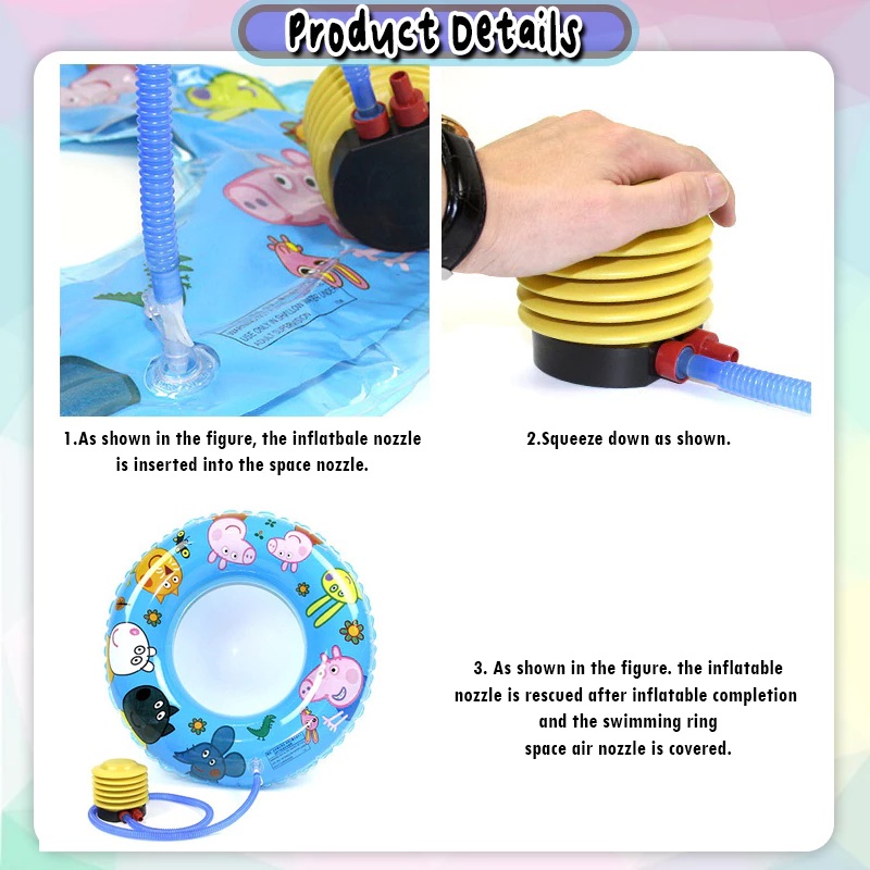 Air Pump Leg Pump Hand Pump Inflatable Swimming Pool Pump Inflatable ...