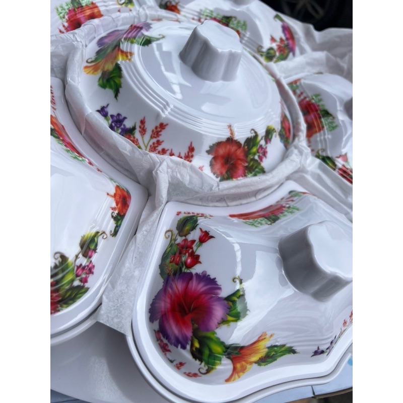 17” 13pcs & 14” 11Pcs Party Serving Set_Party Set_Dome Set/Melamine ...