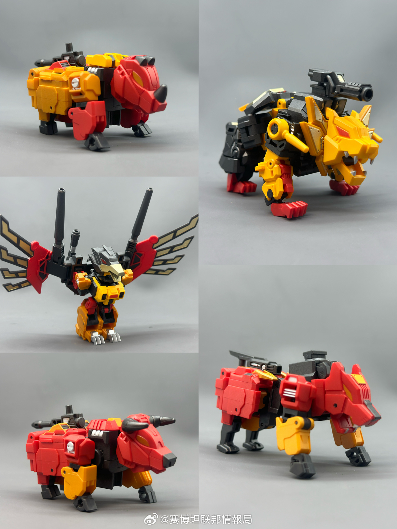 Laser Cat Toy Transformable Robot - JGM Predaking JGM-SKP01 Mini Ferocy ...