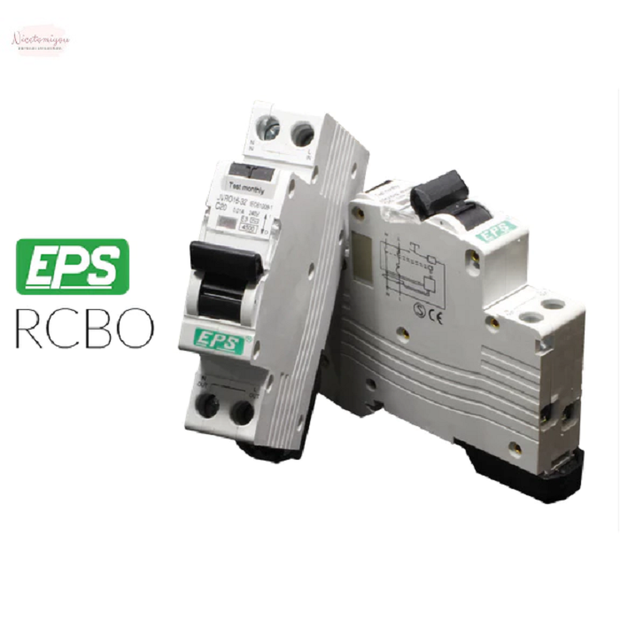 EPS RCBO 20A 2P 10mA 6kA RCBO Type AC | Shopee Malaysia