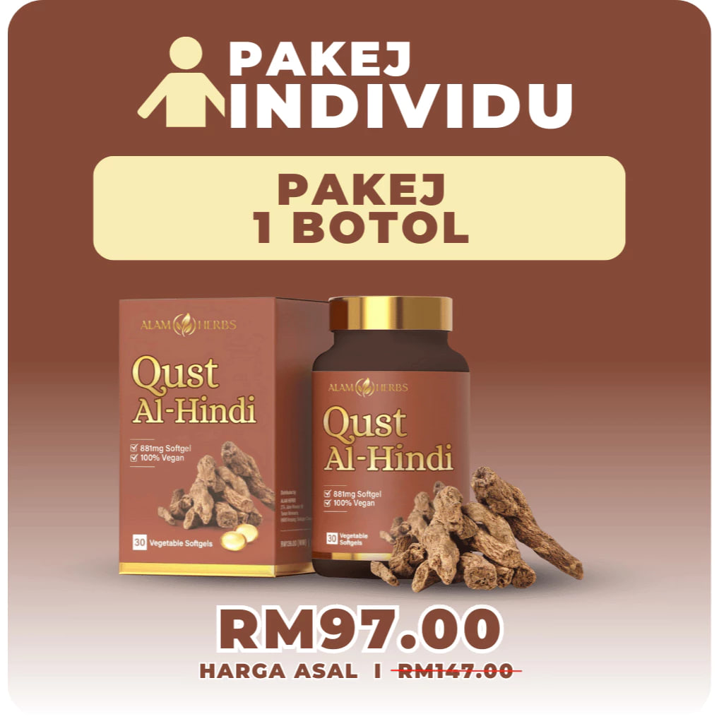 [ORIGINAL HQ] QUST AL-HINDI BY ALAM HERBS UNTUK BATUK/ASMA | Shopee ...