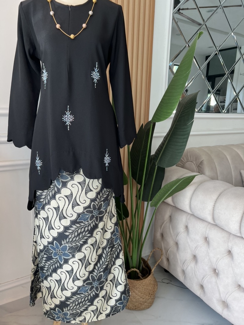 (DIAMONDS SET) VOL 2.0 SCALLOP CIK SURI RIAU KURUNG , KAIN COTTON ...
