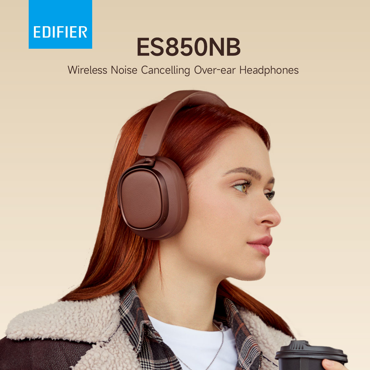 Edifier ES850NB Wireless Headphones | ANC Noise Cancelling | 92H ...