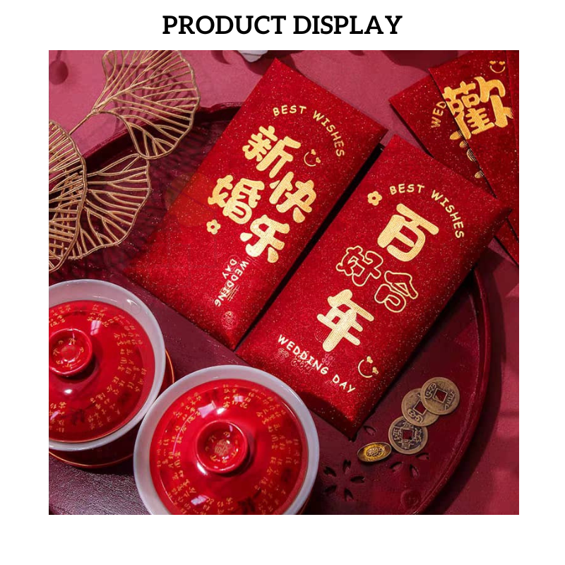 Wedding Red Packet Angpau Chinese Wedding Angpau Money Envelope 喜字结婚红包 ...